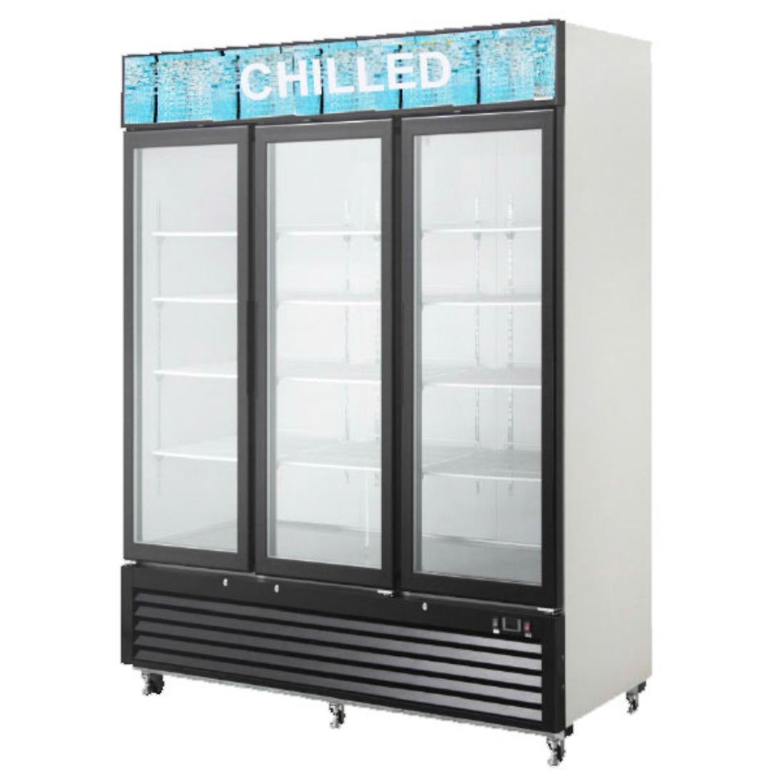 Triple Door Upright Chillers - Maximize Chilled Display Space – DS ...