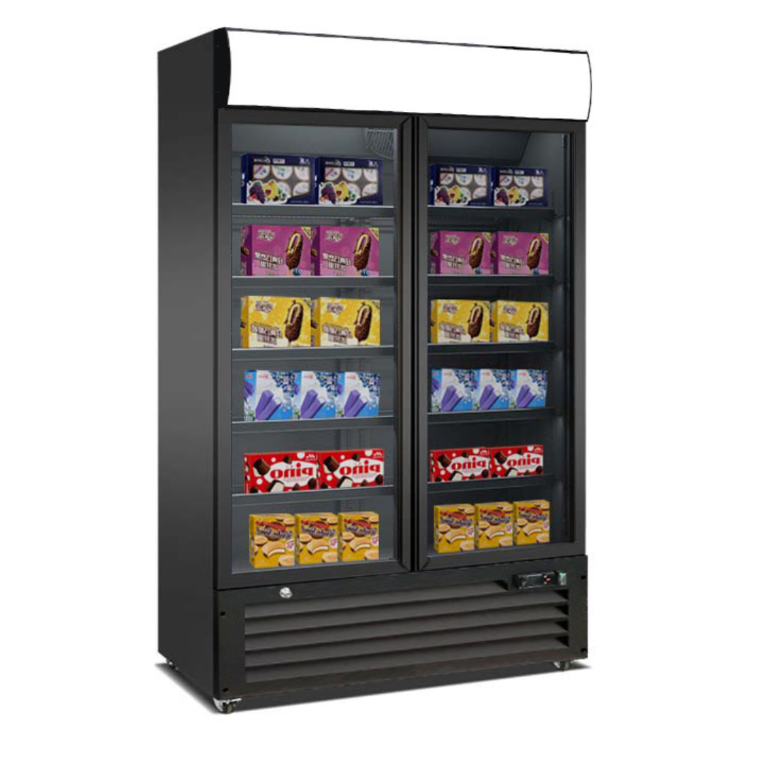 Coldstar RBD-1330H Double Door Display Freezer – DS Refrigeration